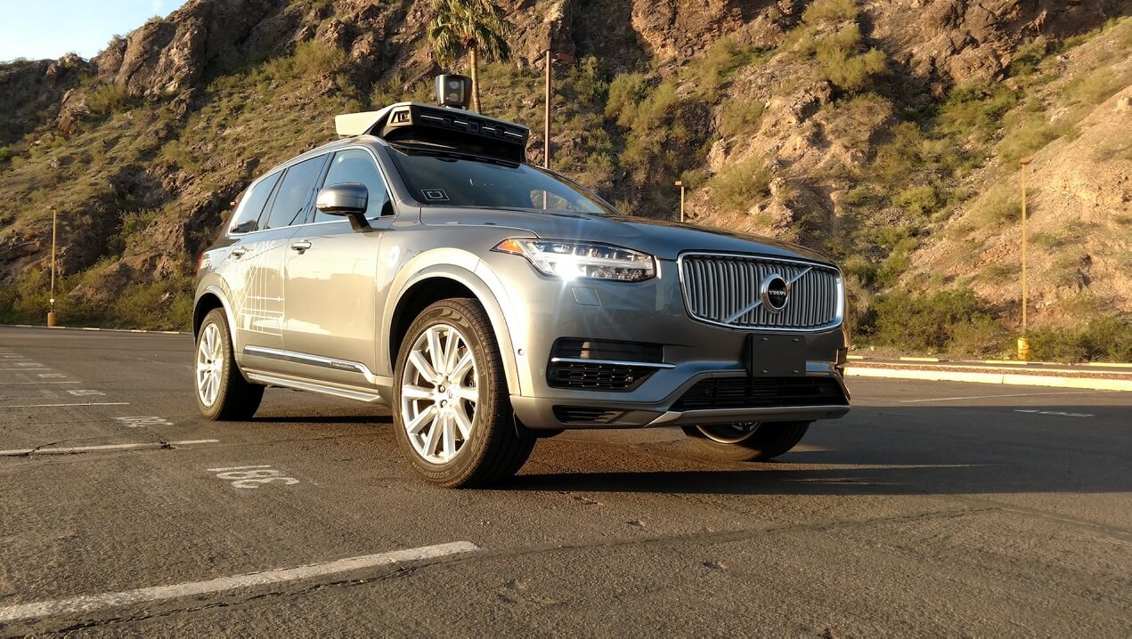 Volvo и Uber представили серийный беспилотник